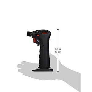Fox Run Butane Crème Brûlée Torch, 2.5 x 4 x 7 inches, Black