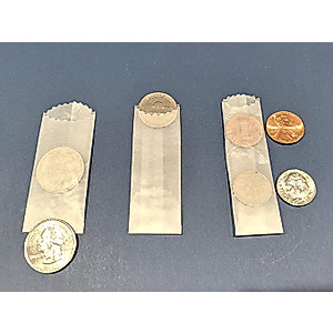 Mini Glassine Wax Paper Bag (Green, Small, 500 Count)