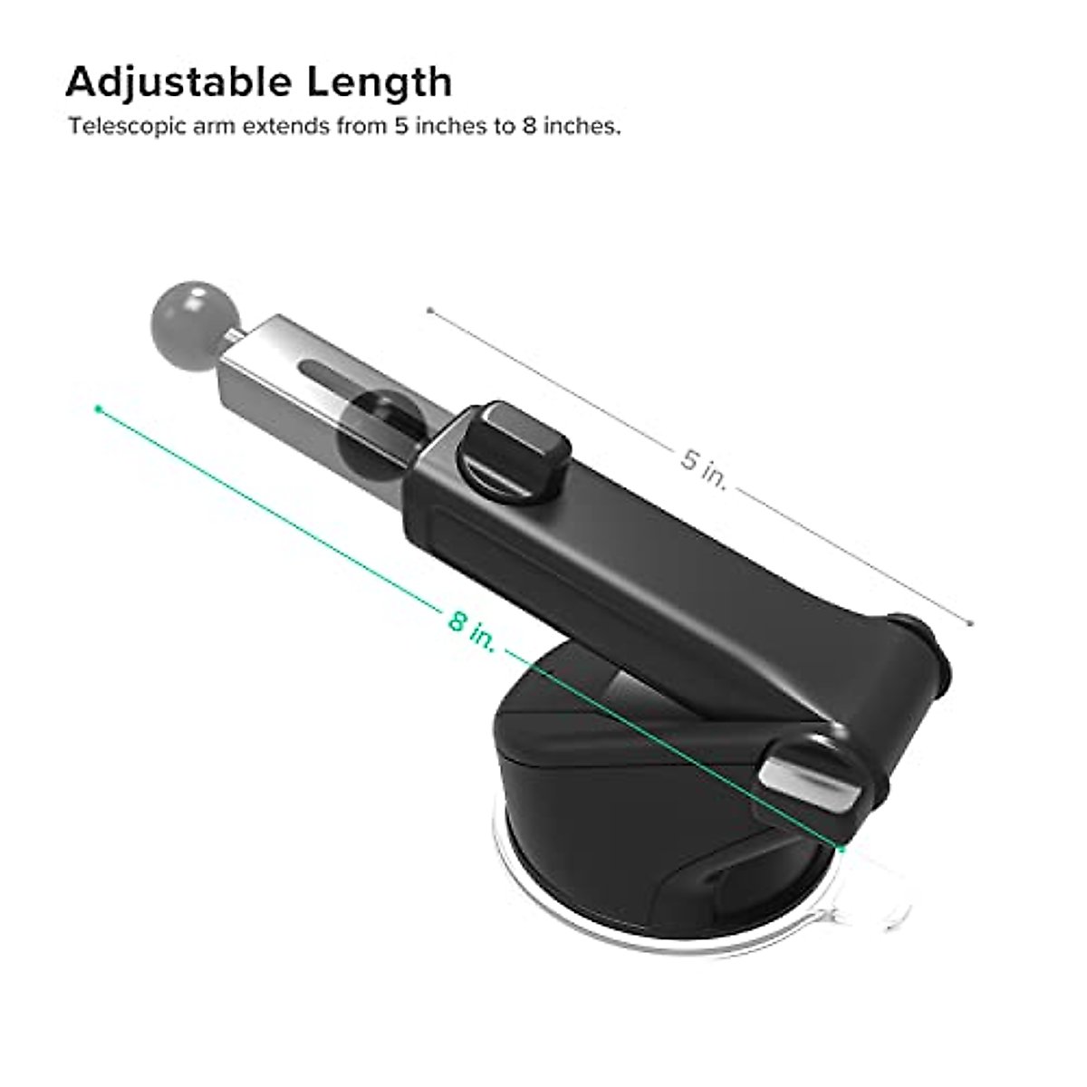 iOttie EOT 4 Dash Mount with Extra Dashboard Base