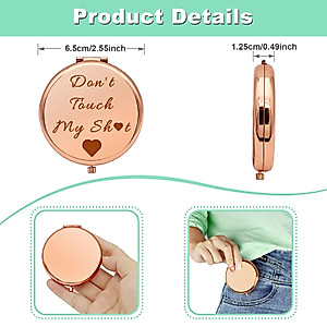 Funny Gifts for Women Compact Makeup Mirror for Sister Daughter Fun Birthday Gifts for Women Funny Saying Gifts for Women Sarcastic Gifts for Her Folding Makeup Mirror Christmas Retirement Gifts