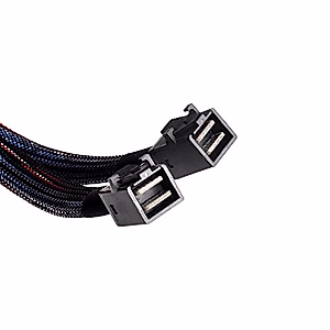 SilverStone Technology SFF-8643 to SFF-8643 Internal Mini SAS HD Cable (CPS04)