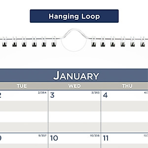 2024 AT-A-GLANCE® Multi-Schedule Vertical Monthly Wall Calendar, 15" x 12", January to December 2024, PM22MS28