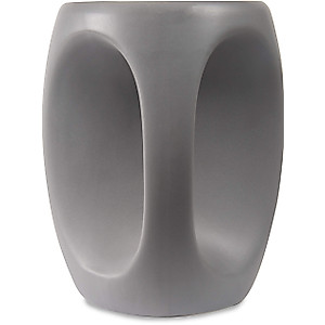 Pavilion Gift Company Good Morning Sexy Beast-16 Oz Stoneware Huggable Coffee Cup Mug, 16oz, Grey