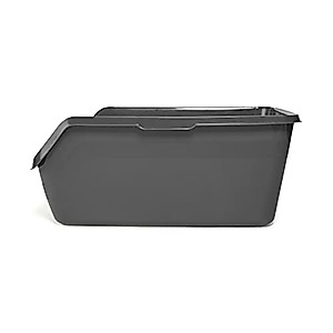 So Phresh Charcoal Shatter Shield High-Back Cat Litter Box, 24" L X 18" W X 10" H