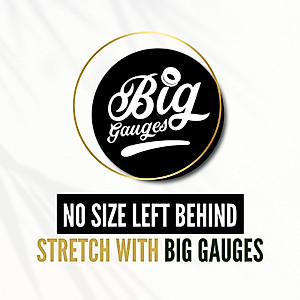 BIG GAUGES Pair of Crocodile Wood 7/8 inch 22mm Double Flared Saddle Piercing Jewelry Ear Flesh Plug Stretcher Lobe Earring BG5420