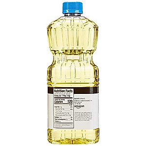Amazon Brand - Happy Belly Soybean Vegetable Oil, 48 fl oz (Pack of 1)