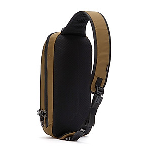 Pacsafe Vibe 325 10 Liter Anti Theft Sling Bag/Crossbody - Fits 13 inch Laptop, Tan