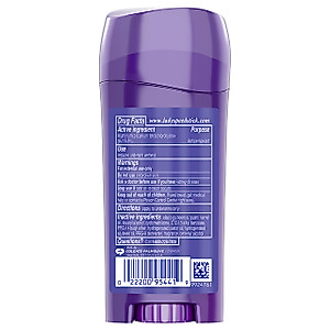 Lady Speed Stick Invisible Dry Antiperspirant Deodorant, Shower Fresh, 2.3oz, 4 Pack