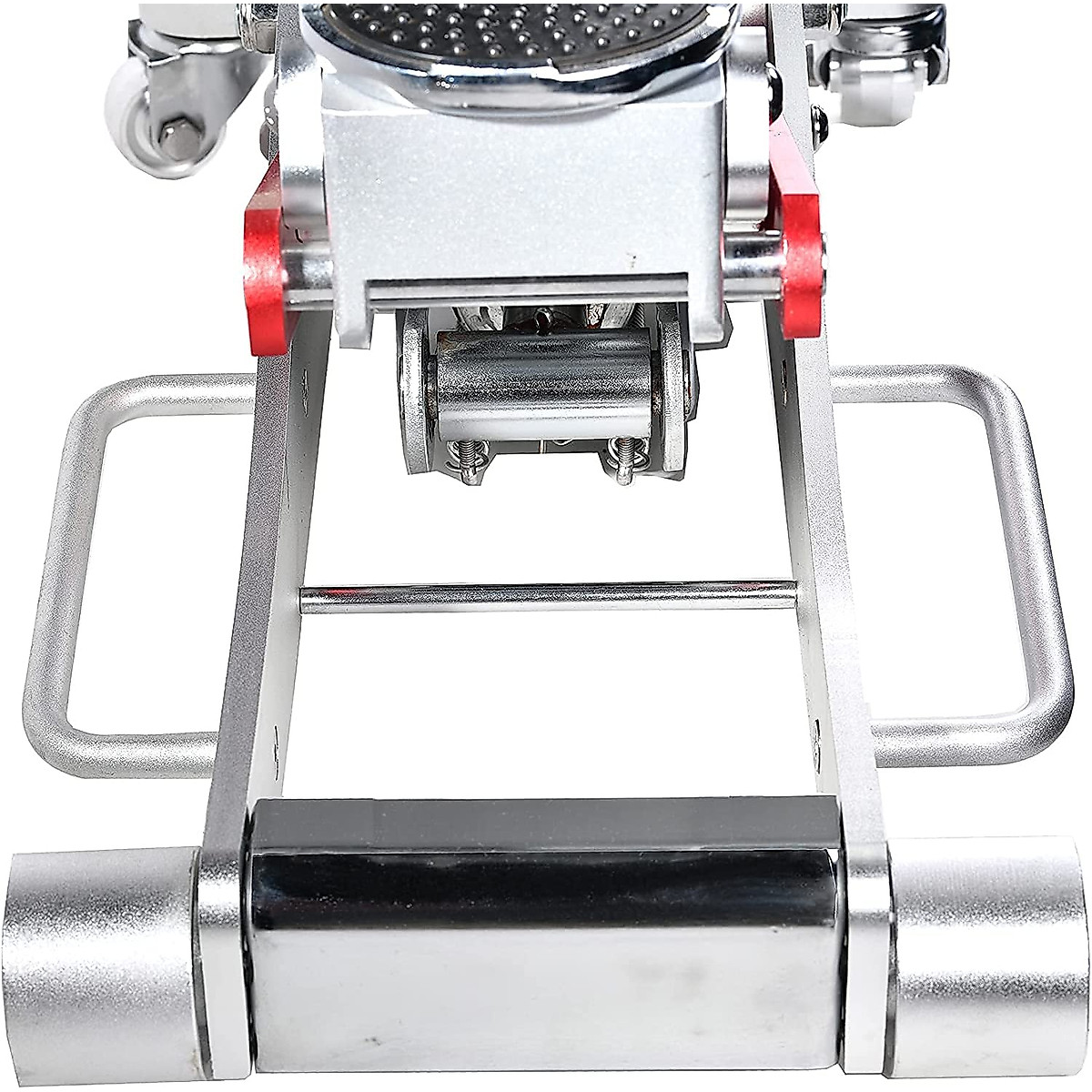 Power Zone 680065 Dual Pump Quick Lift 3 Ton Aluminum Hydraulic Racing Jack with 3 Ton Aluminum Jack Stands Combo Set,Silver,680065-A