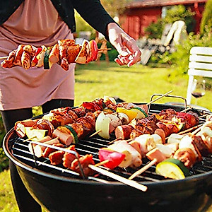 Hisencn 7432 Cooking Grid, 85042 Lower Grate, 63013 Charcoal Grates for Weber 18-inch Smokey Mountain Cooker, Charcoal Smoker Grill