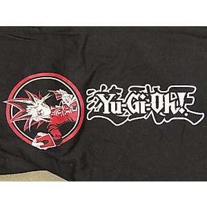 Yu-Gi-Oh! Quick Turn Logo Men's Black Graphic Sleep Pajama Pants - L