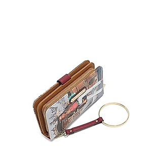 Nicole Lee SIGNATURE BIFOLD WALLET WRISTLET-BE MY VALENTINE