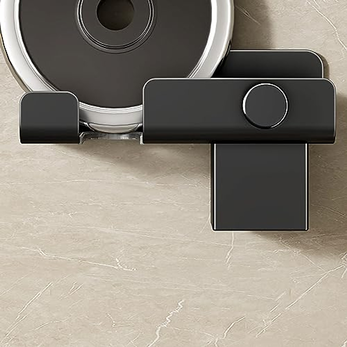 Aurgiarme Wall Hair Dryer Holder Aluminum Dryer Toilet Dryer Stand Cartoon Hairdryer Blower Shelf Bathroom