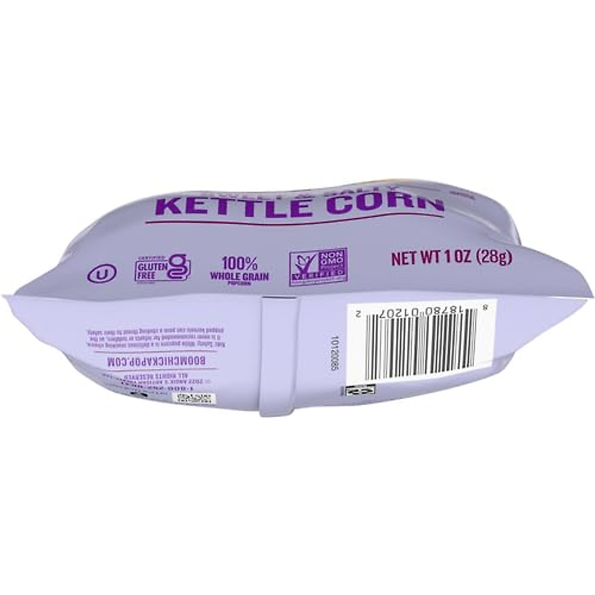 Angie's BOOMCHICKAPOP Sweet & Salty Kettle Corn Popcorn, 1 oz. (Pack of 24)