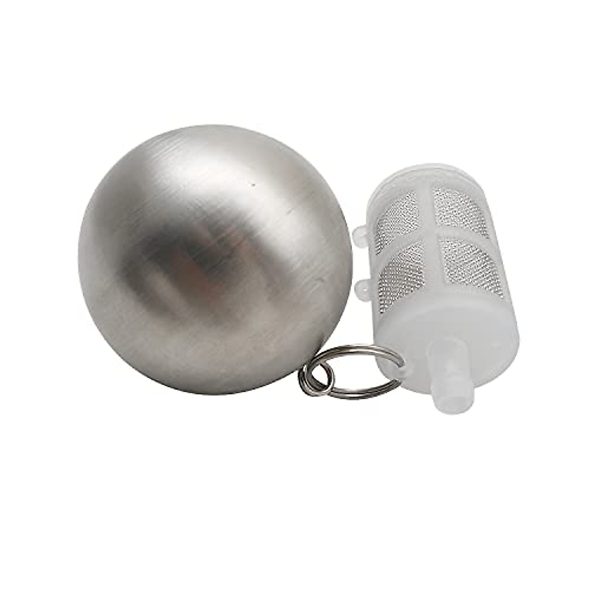 304 Stainless Home Brew Beer FermZilla Ball Floating Beer Keg Liquid Dip Tube with Floating Dip Tube Filter and 80CM Silicone Dip Tube