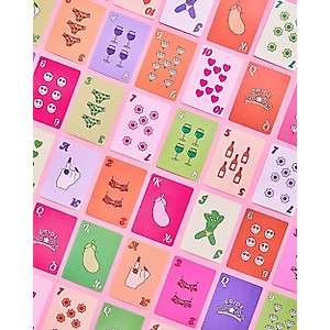 xo, Fetti Bachelorette Party Card Game, Rainbow Deck of Playing Cards, Poker - Bachelorette Party Decorations, Bride to Be Gift, Bach Party Ideas, Bridal Party Game, Design Cards