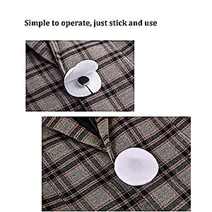 Decorative zipper and button protector set for mesh laundry bag, dryer, washing machine, prevent scratches decorative zipper and buttons, reduce washing noise