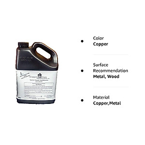 Tenino Copper Naphthenate 17% (2% as Metal) Double Strength - Highest Concentration Allowed - 1 Gallon - Wood Preservative
