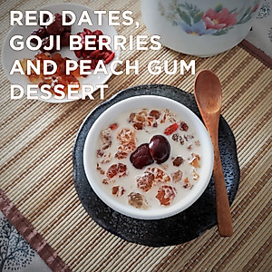 NESTLADY Natural grown dry JUJUBE date, DATES, Hong Zao Herbal Healthy Foods, 紅棗 200g / 7.05oz…