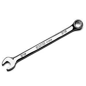 Capri Tools 7/16-inch Combination Wrench, 12 Point, SAE, Chrome (1-1404)