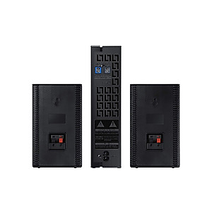 Samsung Electronics Surround Sound bar Home Speaker Set of 2 Black (SWA-9000S/ZA) (Renewed)