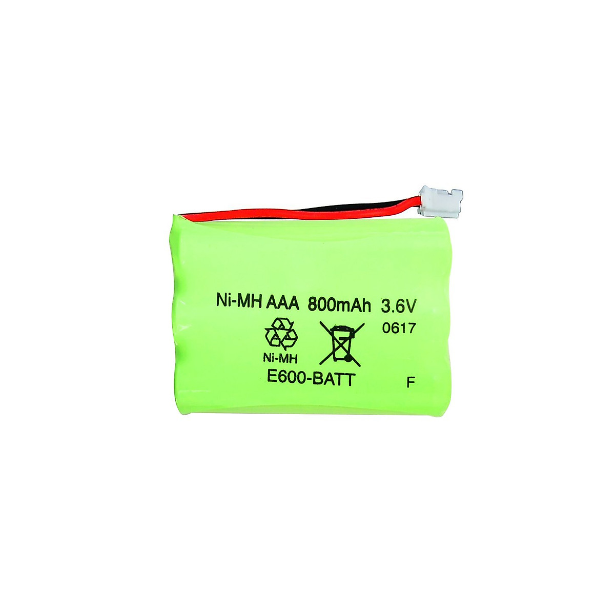 Replacement E600-BATT Battery for Axvue Baby Monitor E600, E622 E662, K820, K882 Ni-MH AAA 800mAh 3.6V