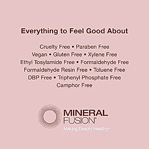 Mineral Fusion Nail Polish Remover, Acetone-Free & Non Drying for Regular & Shellac Nail Polishes, 6 Ounce