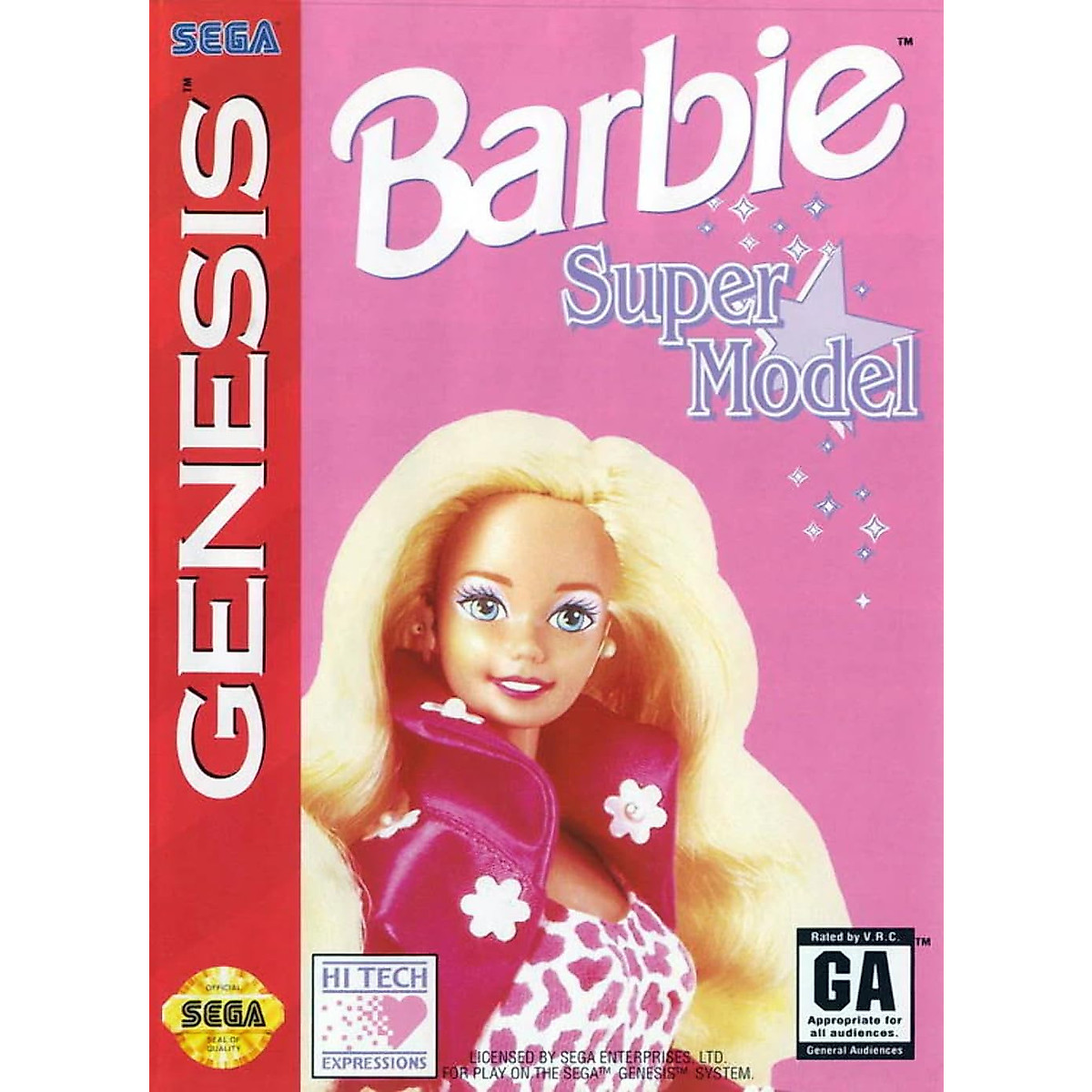 Barbie Super Model - Sega Genesis