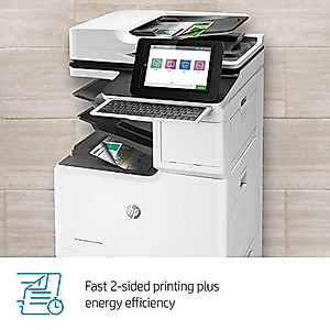 HP Color LaserJet Enterprise Flow MFP M681z | Streamline complicated workflows | Fast scan speeds | Built-in OCR software (J8A13A)