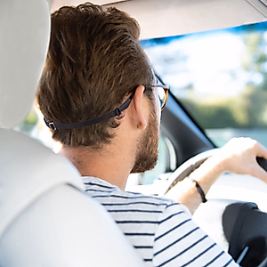 Adjustable Glasses Straps - 3 Pcs No Tail Adjustable Eyewear Retainer Glasse Strap for Men's Glasses Straps, Kids' Glasses Straps, Women's Glasses Straps, Sunglasses Straps, Black(7.5-13.5 inch)