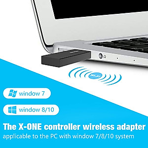 YCCSKY Wireless Adapter for Xbox One, USB Adapter Receiver Compatible with Windows 10/8/7, Fit for Original Xbox One Controller