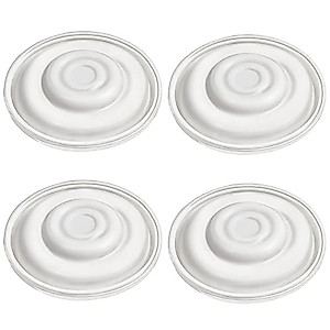 PumpMom Replacement Silicone Membrane, for Spectra S2 S1 and 9 Plus Breastpump Backflow Protector and Maymom Backflow Protectors, Not Original Spectra S2 Accessories or Spectra Pump Parts (4pc)