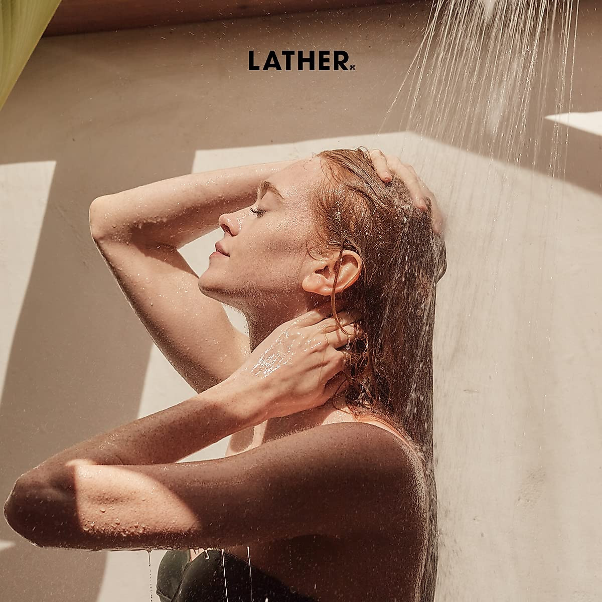 LATHER Yuzu Bergamot Shampoo - Lightweight & Non-Greasy Hair Wash Formula - Gentle Moisturizing Shampoo for All Hair Types - Sulfate Free - 8 Fl Oz Bottles (Pack Of 2)