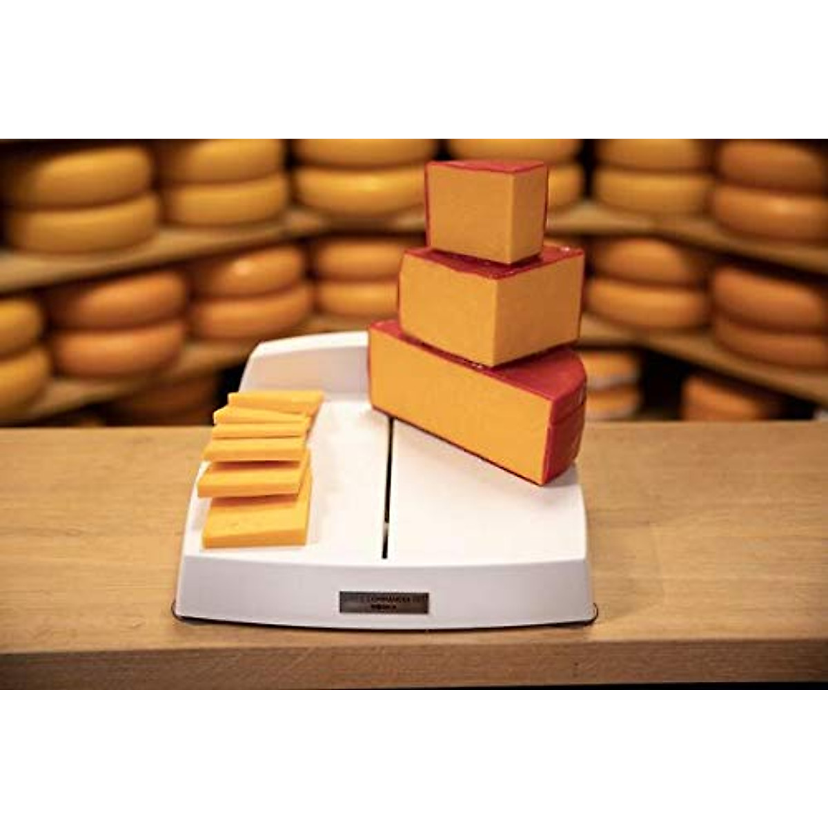 Cheese Slicer With Adjustable Thickness - Wire Cheese Slicer For Mozzarella Cheese, Cheddar Cheese, Gouda Cheese - Cheese Slicers For Block Cheese Heavy Duty Wires