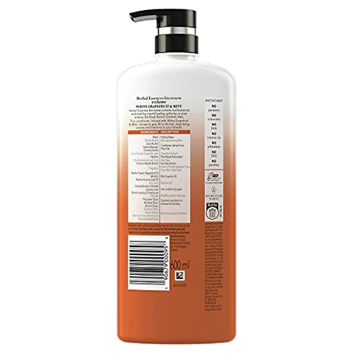 Herbal Essences Bio: Renew White Grapefruit & Mosa Mint Conditioner, 4 Count