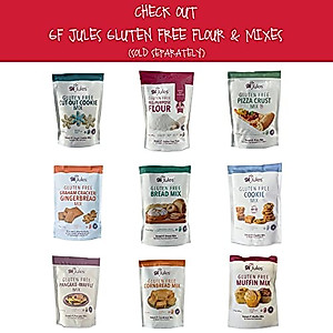 gfJules Certified Gluten Free Cake Baking Mix | Perfect for Cupcakes | No Grit, Non-GMO, Vegan, Kosher & Top 9 Allergen Free | Baking Alternative to Regular Cake Mixes | 29 Ounces