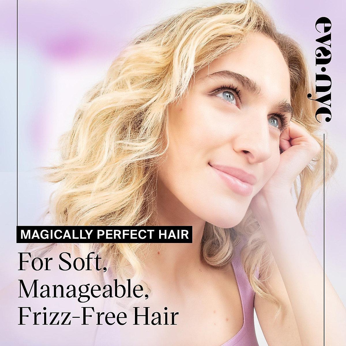 Eva NYC Mane Magic 10-in-1 Shampoo - Soft, Smooth, Strengthening and Nourishing Sulfate-Free Shampoo for Women, GMO-Free, 8.8 fl oz