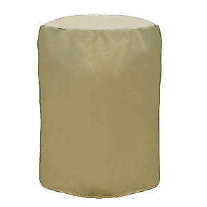 Ogrmar 38"x70" Garden Fountain Cover 600D Oxford Waterproof Dustproof Cover with Locking Drawstring for Winter Outdoor Garden Fountain Statue（38"x70"）