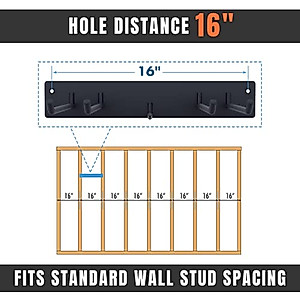 The Ultimate Garden Tool Organizer Racks For Wall Mount - Easy To Install Set of 2 Yard Tool Holders For Safe & Simple Garage/Shed Organization - Durable Utility Hangers For Shovels, Rakes & More
