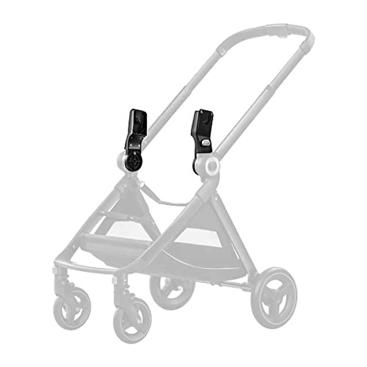 Elittle Baby Car Seat Adapters Compatible with Multiple Models of Car Seats for Maxi-COSI，Nuna，Cybex，Besafe, The Bottom Must be Attached to The Elittle Emu Stroller