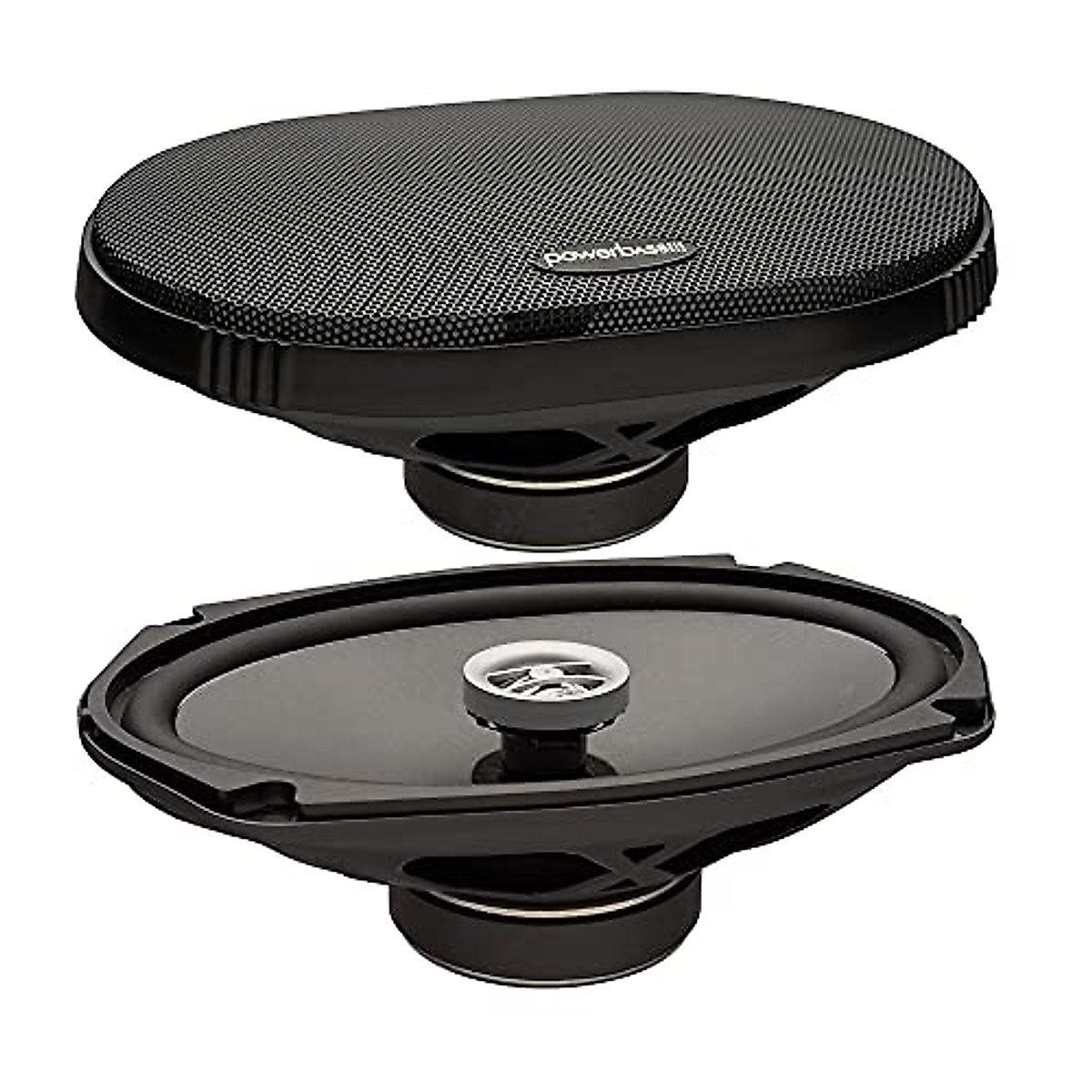 PowerBass OE-692T - 6x9 Shallow Mount Coaxial Speakers 2-Ohm - Pair