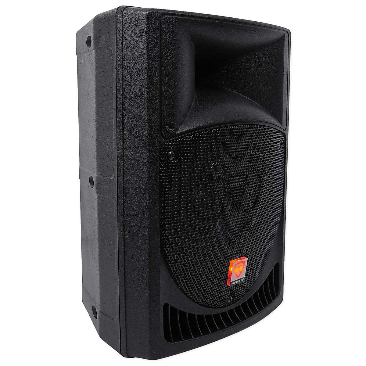 Rockville RPG8 Powered Active 400 Watt 2-Way DJ PA Speaker System, 8 inch,Black