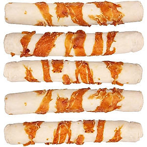 Better Belly Proteins with Real Venison Large Rolls 3 Count, Digestible Rawhide for Dogs, 12.1 Ounce (Pack of 1)