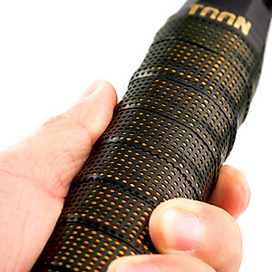 FJZLIFE Tennis Racket Grip in The TAAN Series-Classic -Perforated Super Absorbent-Ultra Cushion Replacement Tennis Overgrip for Badminton,Squash, Baseball, Table Tennis,Bike and More