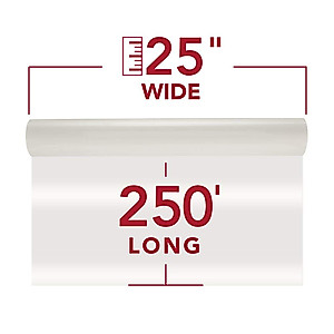 GBC Thermal Laminating Film Roll, 2 Pack, NAP I, 1" Poly-In Core, 3 Mil Laminate Rolls, 25" x 250', School Lamination (3000024)