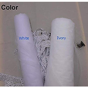 Macria Long Pearl Veil One Layer Bridal Veil Cathedral 3 Meters Ivory Wedding Veil With Pearls Bride Accessories Ivory