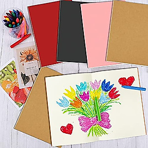 DWIYITTN 24 Pack Blank Journals Bulk, A5 Unlined Notebook with 80 gsm Thick Paper, 8.3x5.5 Inch, 60 Pages Each for Kids, Students, Gifts and Office