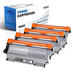 Compatible TN450 TN 450 TN-450 TN 420 TN420 TN-420 Black Toner Cartridge For Brother HL-2280DW HL-2270DW HL-2240 MFC-7240 MFC-7860DW MFC-7460DN DCP-7065DN HL-2240D Printer (4 x Toner)