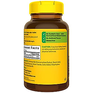 Nature Made Magnesium Oxide 250 mg, Dietary Supplement for Muscle, Heart, Bone and Nerve Health Support, 200 Tablets, 200 Day Supply