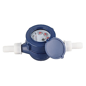 Plastic Cold Water Meter, DN15 Garden Home Water Flow Meter Cold Water Meter Single Water Flow Wet Table Measuring Tool